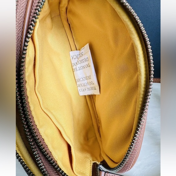 Coach | Bags | Coach Pac Man Crossbody Purse Brown Leather Nwot | Poshmark